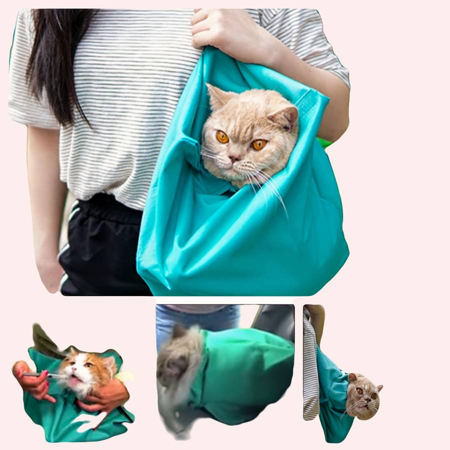 Sac de transport chat pliable multifonction - Chatounette