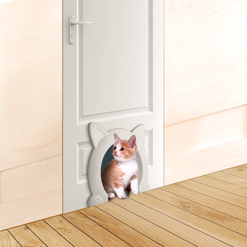 Trou de porte contrôlable pour chat - Chatounette