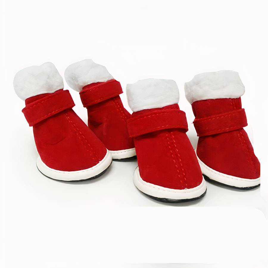 Bottes chaudes douces antidérapantes pour chat - Chatounette