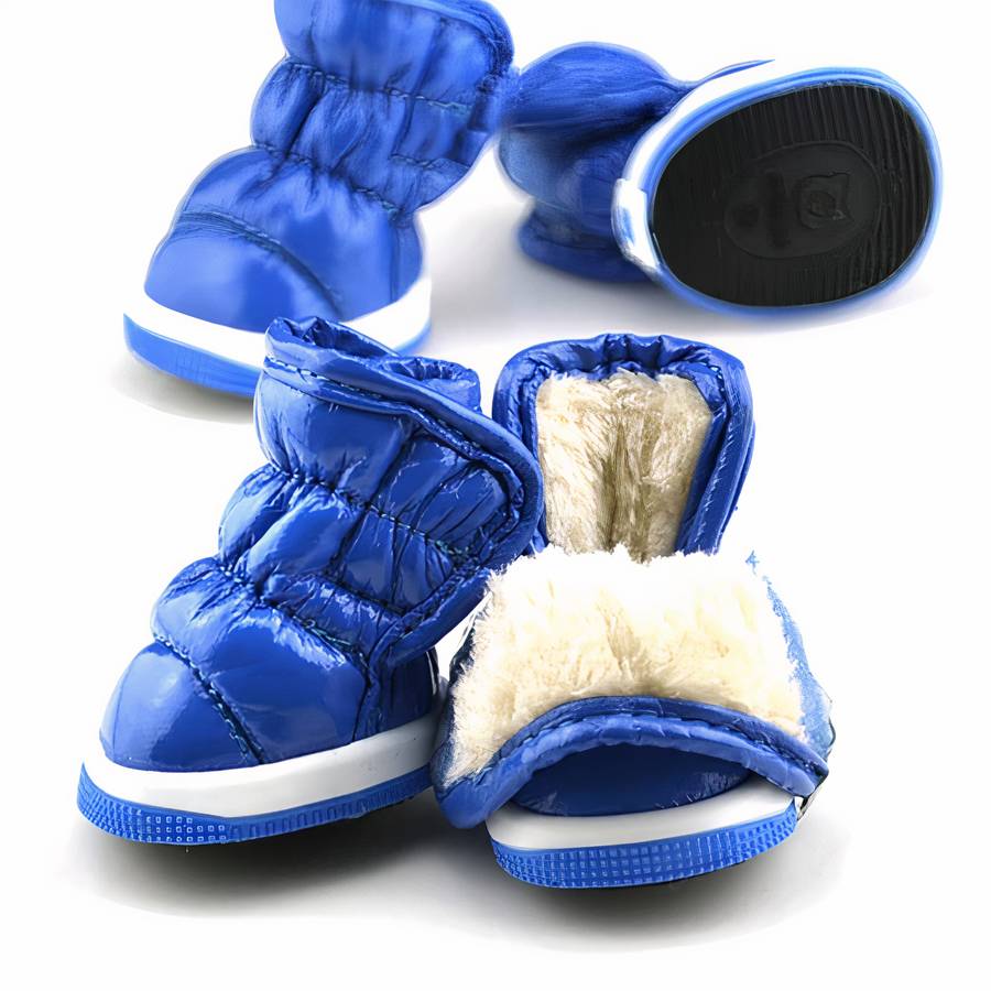 Bottes chaudes unicolores stylés pour chat - Chatounette