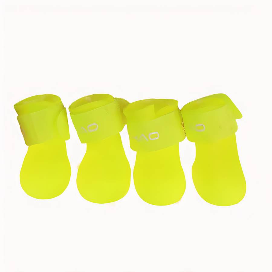Bottes en silicone couleurs unies pour chats - Chatounette